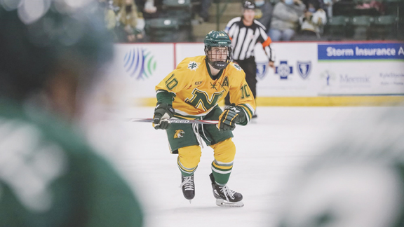 Northern Michigan University Wildcats hockey team faces big road ...